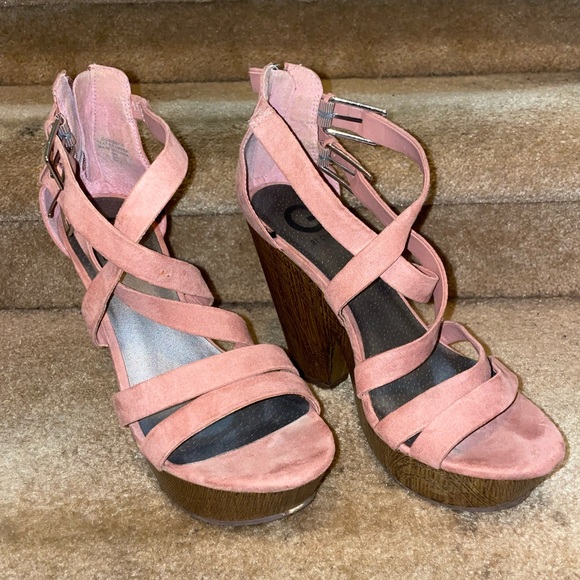 Guess | Shoes | Guess Pink Heels | Poshmark